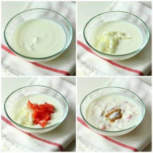 Onion Tomato Raita, Simple Onion Tomato Raita Recipe - WeRecipes