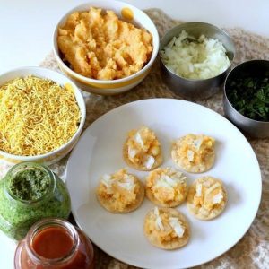 Sev Puri Chaat, How to make Sev Puri Chaat at Home - WeRecipes