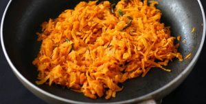 Gajar Sambharo Recipe, How to make Gujarati Carrot Sambharo
