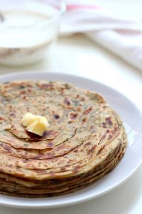 Pudina Paratha Recipe (Mint Paratha), How to make Mint Paratha