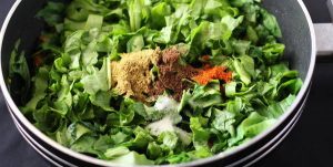 Palak Fry Recipe (Spinach Fry), How to make Palak Fry Recipe