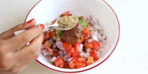 Canapes Chaat Recipe (Indian Canapes Recipe) - WeRecipes