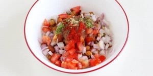 Canapes Chaat Recipe (Indian Canapes Recipe) - WeRecipes