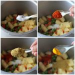 Gujarati Aloo Matar Recipe, Gujarati Style Vatana Batata - WeRecipes